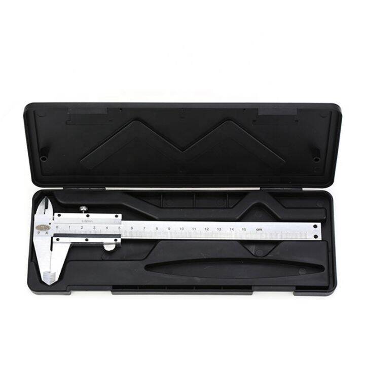 Vernier caliper 0-150 mm work เวอร์เนีย ขนาด 6 นิ้ว พร้อมกล่องเก็บ | Lazada.co.th