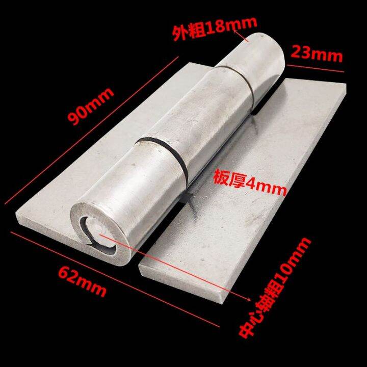 SUS304 stainless steel 4 inch 4.0MM non-porous welded hinge thickened ...