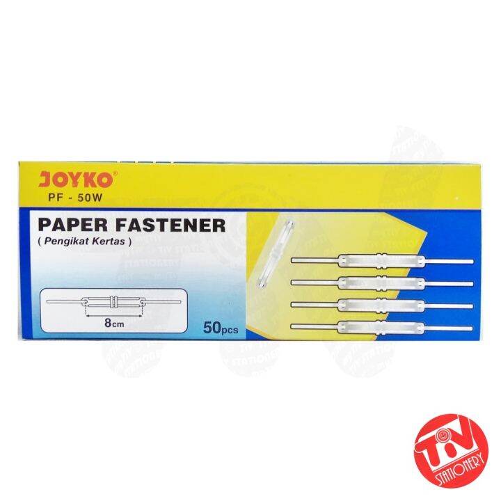 Pengikat Kertas / Acco Joyko Paper Fastener (1 pack = 50 pcs) | Lazada ...
