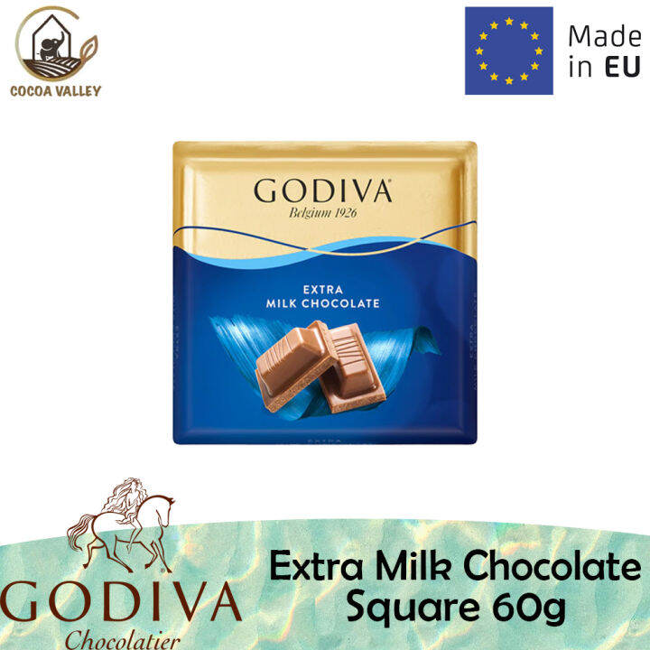 Godiva Signature Extra Milk Chocolate Square 60g | Lazada