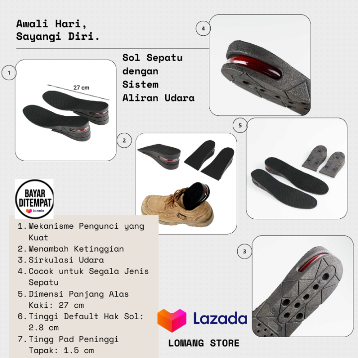 BAYAR DI TEMPAT Sol Sepatu Murah / Sol Sepatu dengan Sistem Aliran ...
