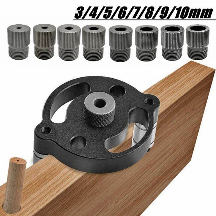 Upgraded 3-10mm Vertical Pocket Hole Jig Self Centering Dowelling Jig ...