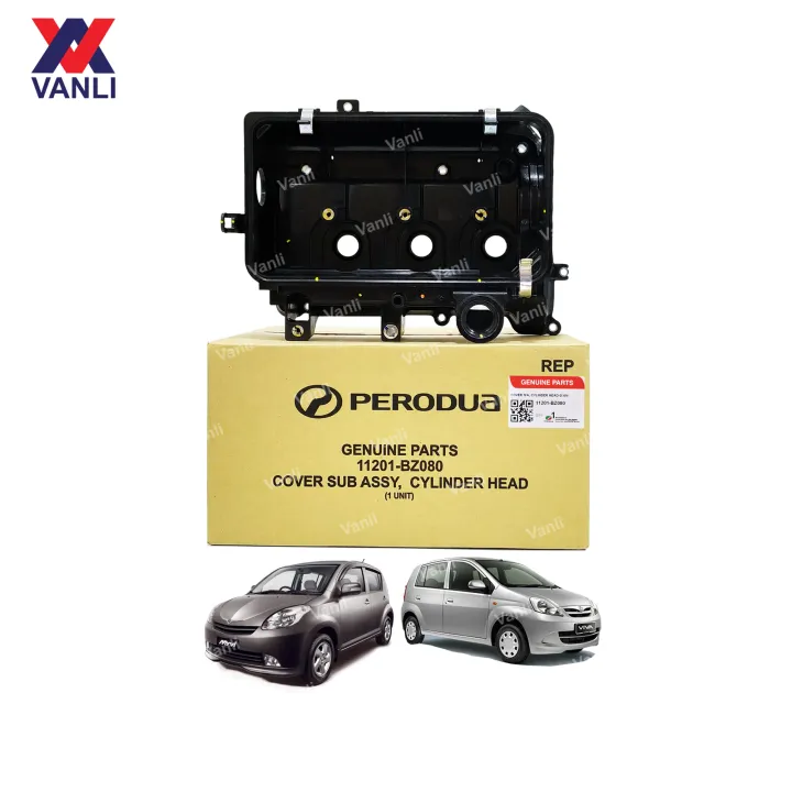 Perodua Cylinder Head Valve Cover Assy for Myvi 1.0cc, Viva 1.0cc 850cc ...