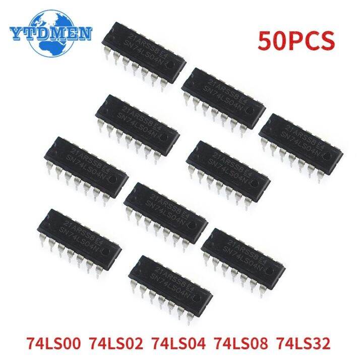 YTDMEN Integrated Circuit Logic 74LS00 74LS02 74LS04 74LS08 74LS32 DIP ...