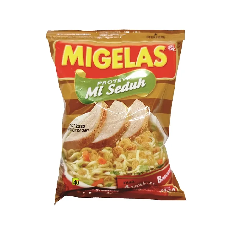 Migelas - Mie Instan Kuah Rasa AYAM BAWANG - 1 bks | Lazada Indonesia