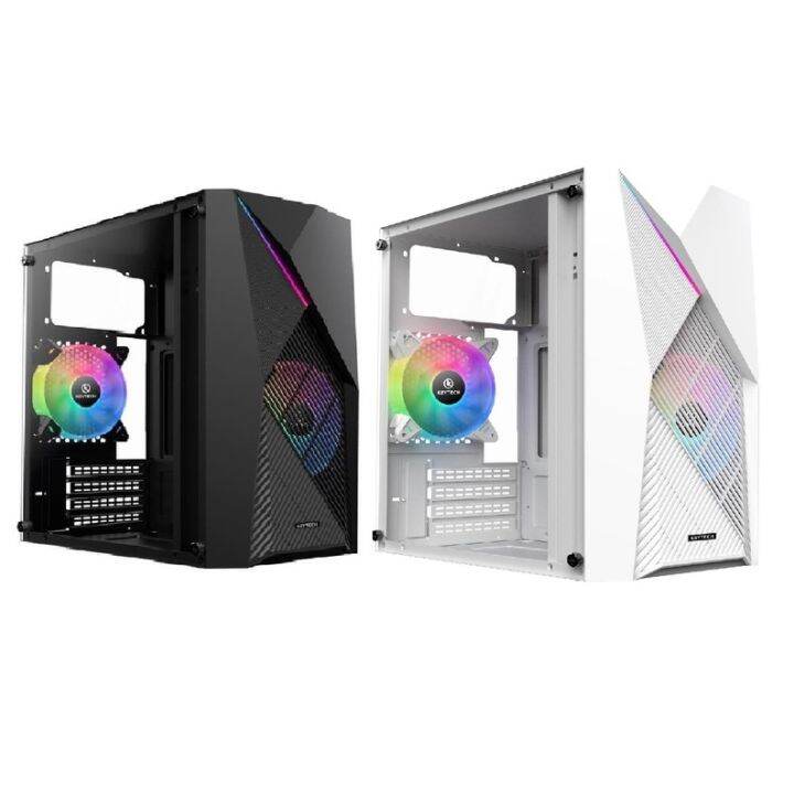 KENLEI Keytech Mini Tower Gaming PC Case White or Black MICRO ATX 2 pcs ...