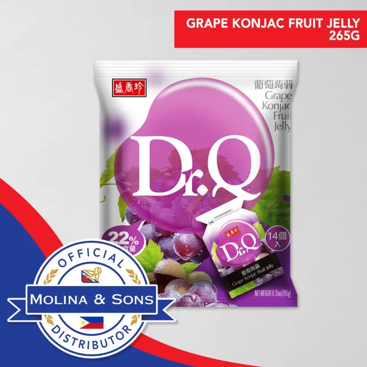 Dr. Q Grape Konjac Fruit Jelly 265G | Lazada PH