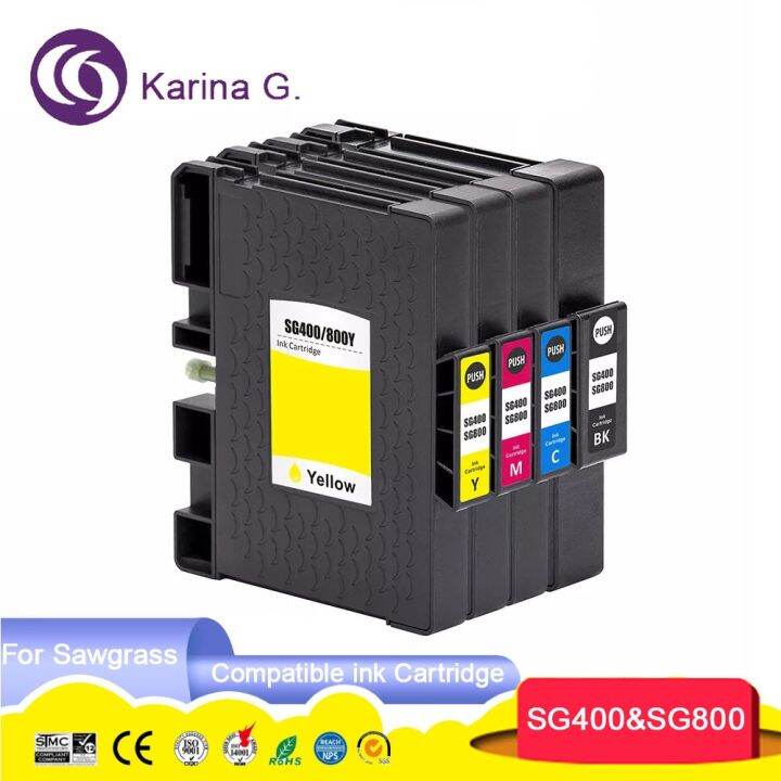 Premium SG 400 SG800 SG400 Premium Color Sublimation Compatible Inkjet Ink Cartridge SG400 SG800 ...