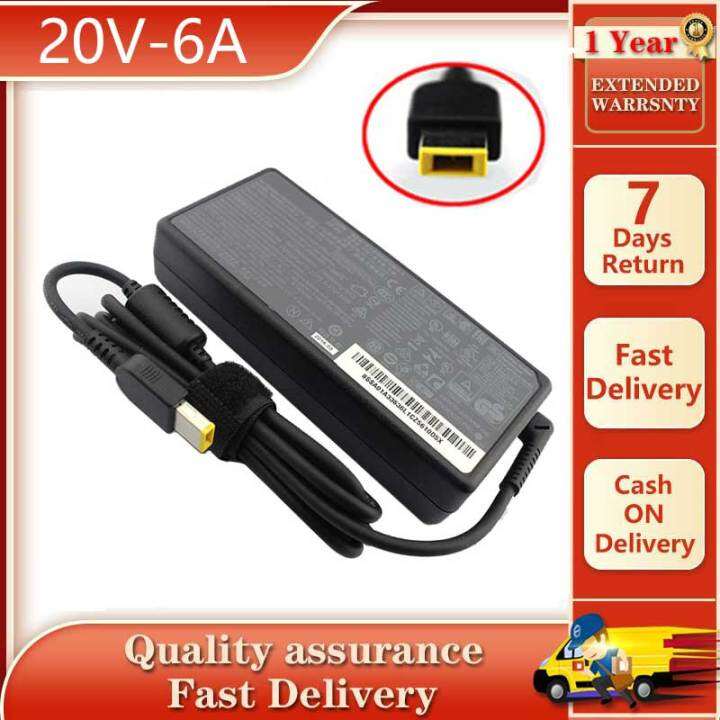 New 20V 6A 120W AC Adapter PA-1121-72 For Lenovo SA10J20140 00PC727 ...