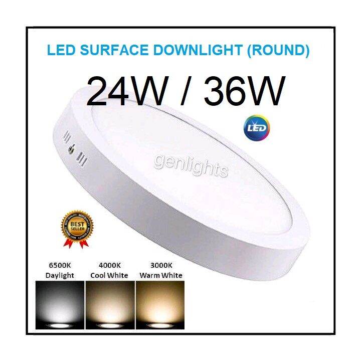 DOWNLIGHT 24W & 36W PREMIUM SURFACE MOUNT LED DOWNLIGHT SURFACE LIGHT ...