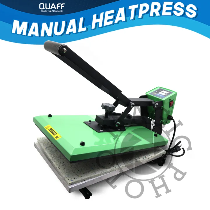 A3 QUAFF Manual Heat Press Machine Heavy Duty | Lazada PH