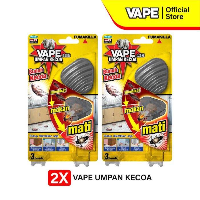 Fumakilla Vape Umpan Kecoa (ISI 2) | Lazada Indonesia