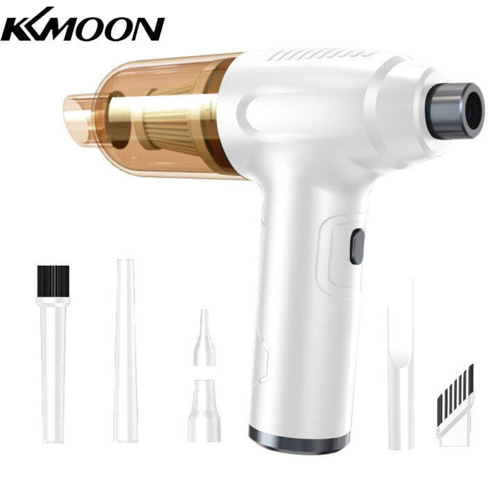 KKmoon Car Cordless Vacuum Cleaner 2 in 1 Multifunctional Air Blower ...
