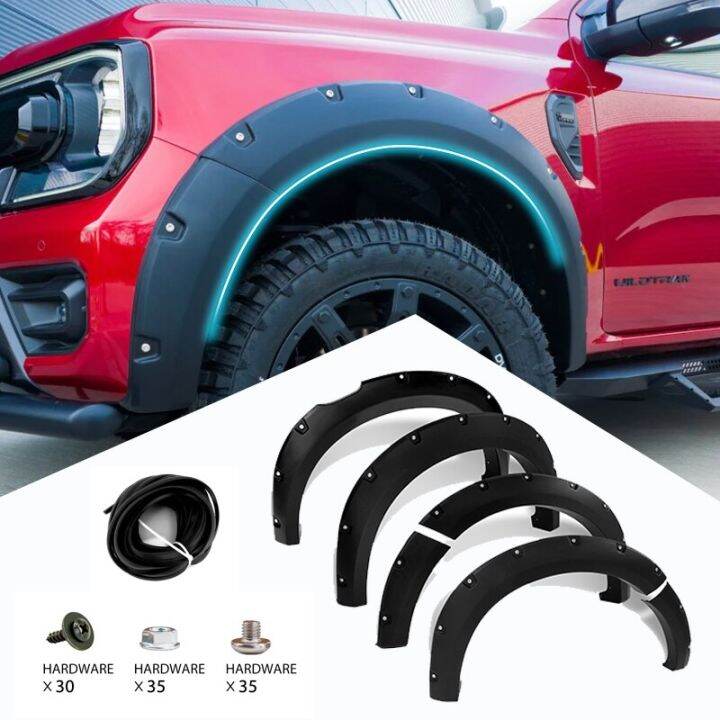 Bolt Style Pocket Style Wheel Arch Fender Flares For 2022 2023 Ford ...