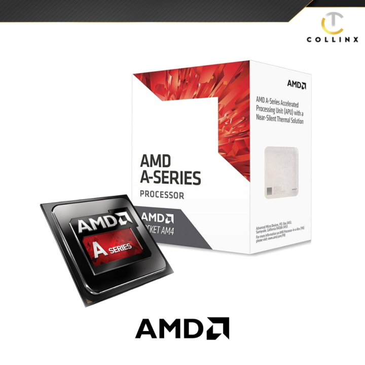 AMD A10 9700E Quad Core Desktop Processor | 7th Gen DDR4 AM4 CPU Socket | 3GHz | With Heatsink ...