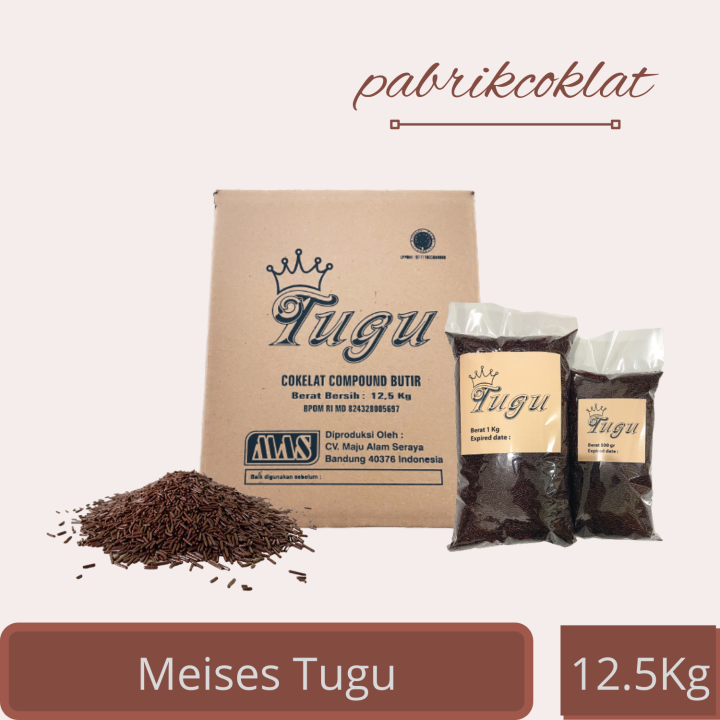 TUGU Meises / Coklat Butir / Meses Coklat 500gr / 1kg repack | Lazada ...
