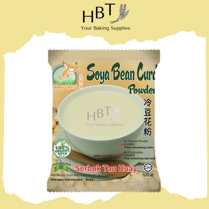 Happy Grass Soya Bean Curd Powder 80g / Serbuk Tau Huay / 快乐草冷豆花粉 80g ...