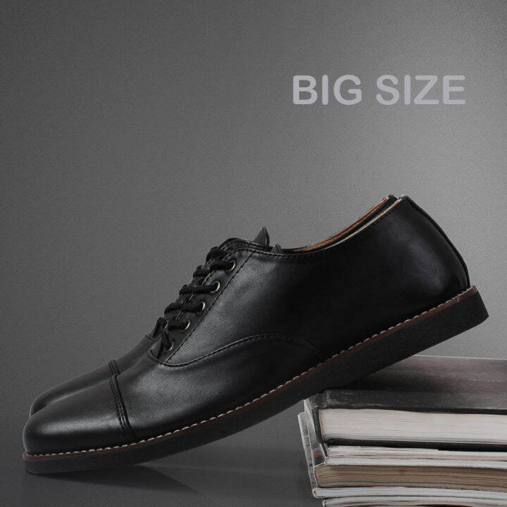 Sepatu Pantofel Pria Ukuran Besar BIG SIZE 44 45 46 47 48 | Sepatu ...