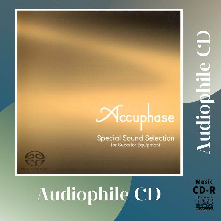 CD AUDIO แผ่นเทสเครื่องเสียง เพลงคลาสสิค บันทึกเสียงดี Accuphase; Special Sound Selection 1 For ...