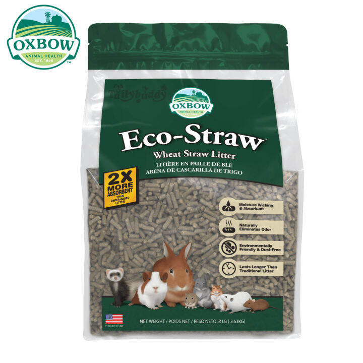 Oxbow Eco-Straw Wheat Straw Litter วัสดุรองกรง ฟางข้าวสาลี ดูดซับเยี่ยม ...