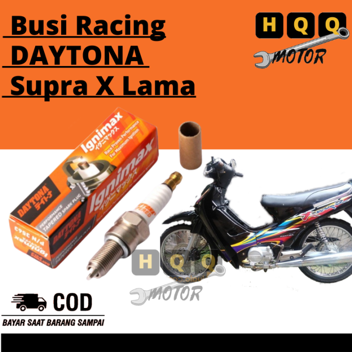 BUSI RACING DAYTONA SUPRA X LAMA ORIGINAL IRIDIUM 3391 | Lazada Indonesia