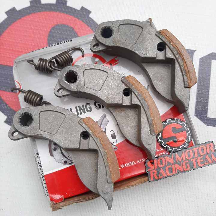 Kampas Kopling Otomatis Ganda / Clutch Weight Shoe Honda Vario 125 / Click 125i Wilwood | Lazada ...