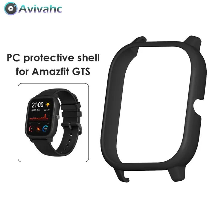 AvivahcสำหรับHuami Amazfit GTSฝาครอบป้องกันSHELL GUARDสมาร์ทวอท์ชPCกรอบ ...