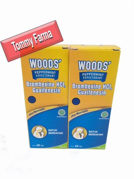 WOODS PEPPERMINT SIRUP OBAT BATUK EKSPEKTORAN 60 ML | Lazada Indonesia