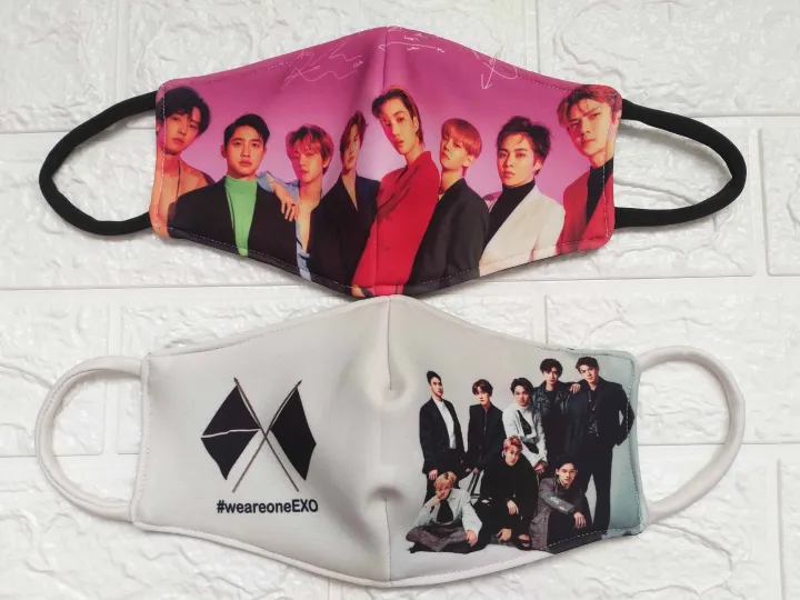 EXO Print Design Washable Neoprene Face Mask | Lazada PH