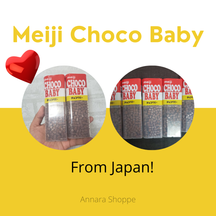 Meiji Baby Choco Jumbo Tube On Hand ( Authentic from Japan ) | Meiji ...