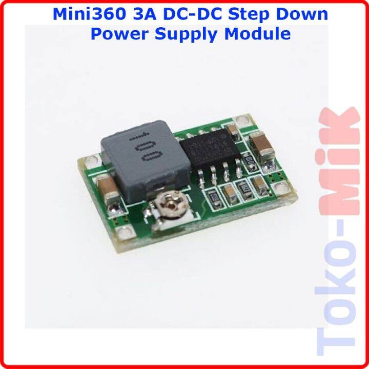 Mini360 Mini 360 3A DC-DC Step Down Adjustable Power Supply Module ...