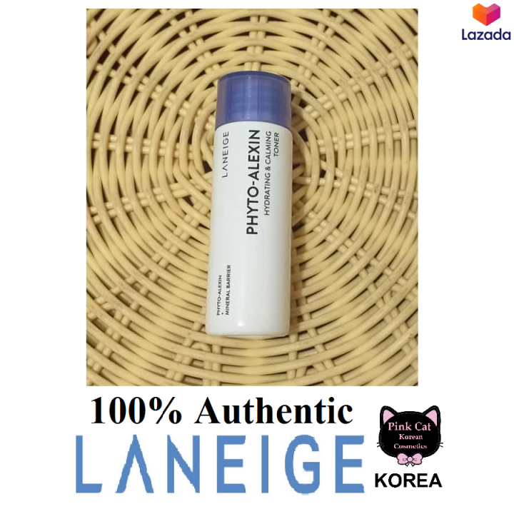 Korean Cosmetics LANEIGE Phyto Alexin Hydrating & Calming Toner 25ml ...