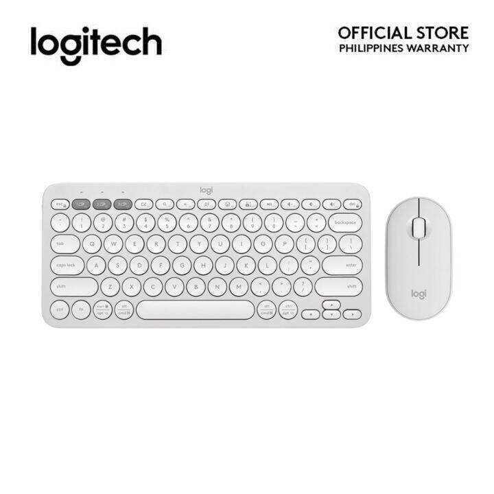 Logitech Pebble 2 Slim Multi-Device Bluetooth Wireless Keyboard and ...