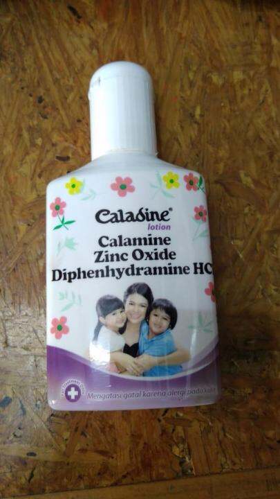 Caladine lotion Calamine Zinc Oxide Diphenhydramine HCI 60ml Obat Gatal Cair | Lazada Indonesia