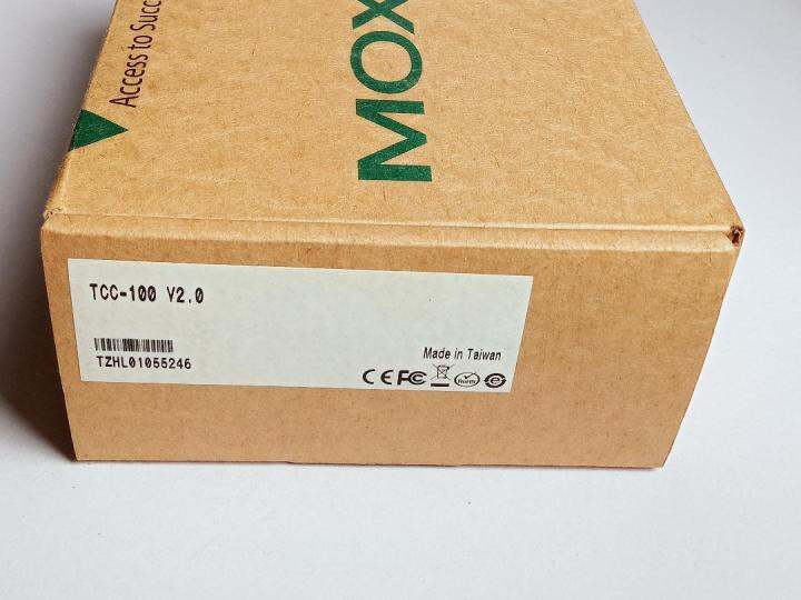 Moxa TCC-100 Industrial RS232 to RS422/RS485 Wall and DIN-Rail Mountable Serial Converter | Lazada