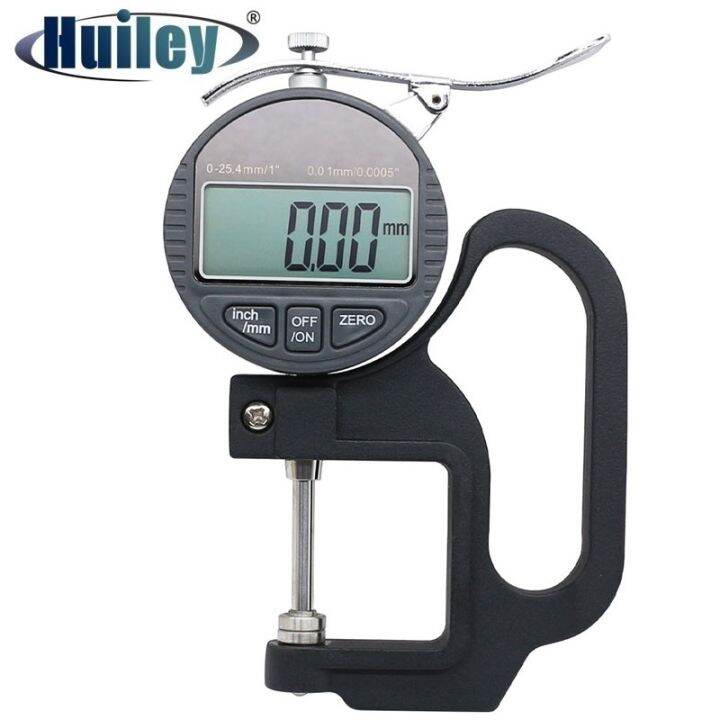 Flat Head Digital Caliper Gauge 0-25mm Thickness Gauge Digital ...