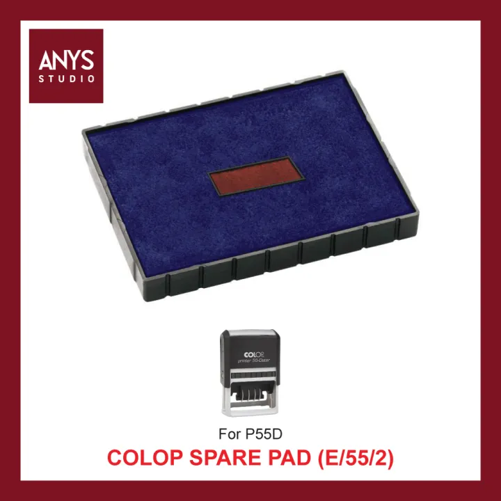 COLOP SPARE PAD E/55/2 (FOR STAMP CODE P55D) | Lazada