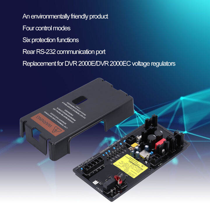 Voltage Regulator Controller Automatic 4 Control Modes Generator AVR RS ...