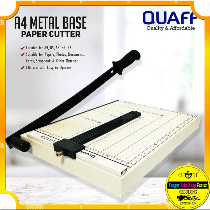 1pc Metal Base Paper Cutter A4 size | Lazada PH