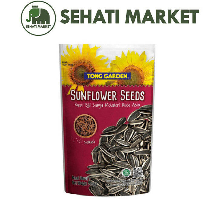 Tong Garden Sunflower Seeds Kuaci 130g Lazada Indonesia