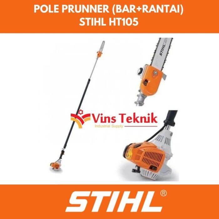 STIHL HT105 Pole Prunner Mesin Tongkat Potong Ranting HT 105 | Lazada ...