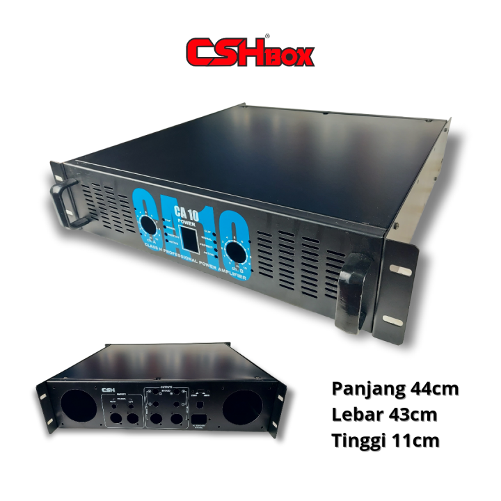 Box Power Amplifier CSH Seri CA 10 (box 2u) 2 Channel | Lazada Indonesia