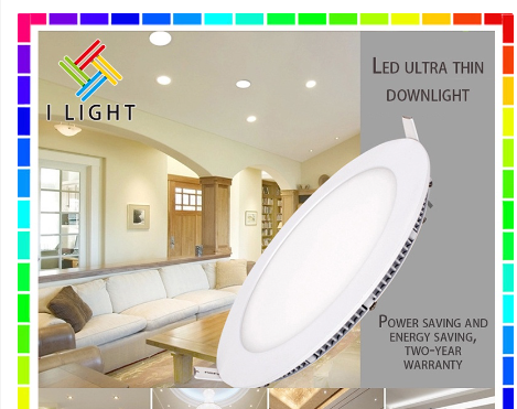 Led Ultra-thin Downlight 3W/6W/9W/12W Pin light Embedded Ceiling Light ...