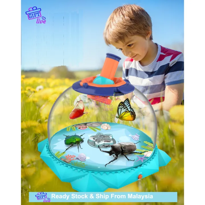 Insect Observation Box Fish Viewer, Bug Container to Catch & Observe ...