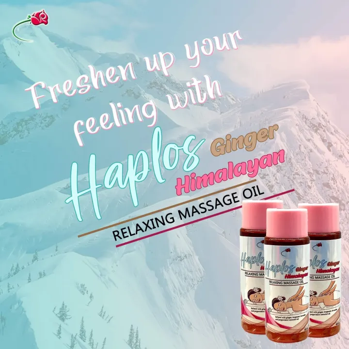 Haplos Ginger Himalayan Relaxing Massage Oil | Lazada PH