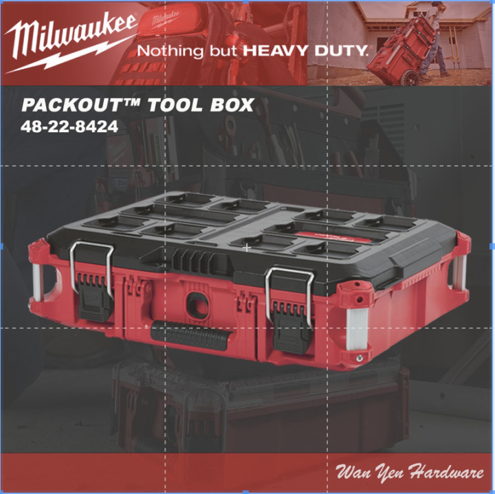 Milwaukee 48-22-8424 PACKOUT™ Tool Box / Toolbox | Lazada