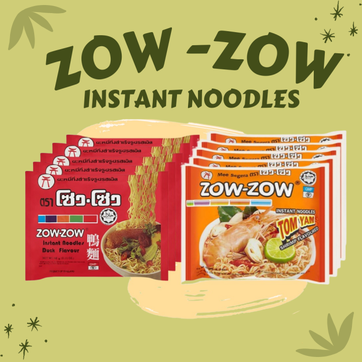ZOW-ZOW Tomyam/Duck Instant Noodles 5X60g | Lazada