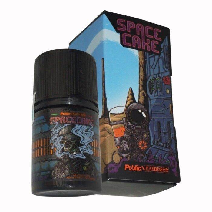 Space Cake Mascarpone Cake 60ML by Lawless x Public - Liquid Spacecake ...