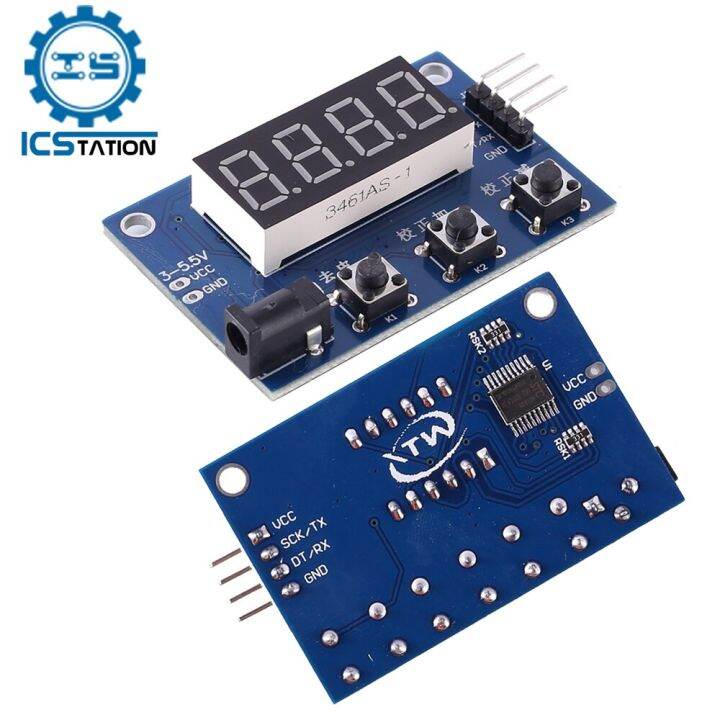Load Cell HX711 AD Module Weight Sensor Digital Display Electronic ...