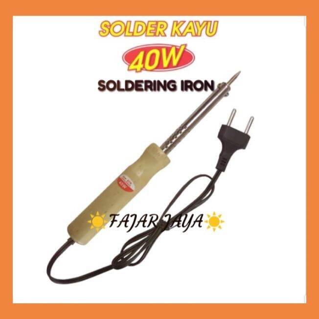 PORTMAN SOLDER KAYU / SOLDER TIMAH BERKUALITAS DENGAN GAGANG KAYU ...